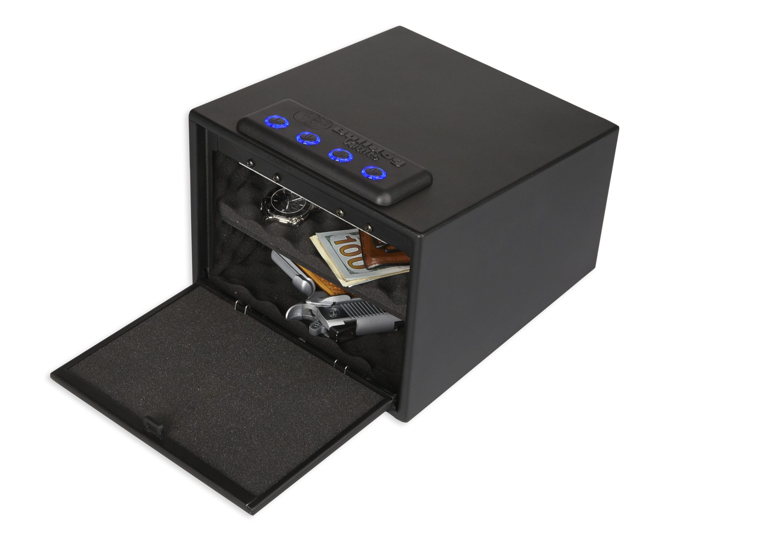 Magnum LED “Quick” Vault w/ Shelf – Bulldog Cases and Vaults