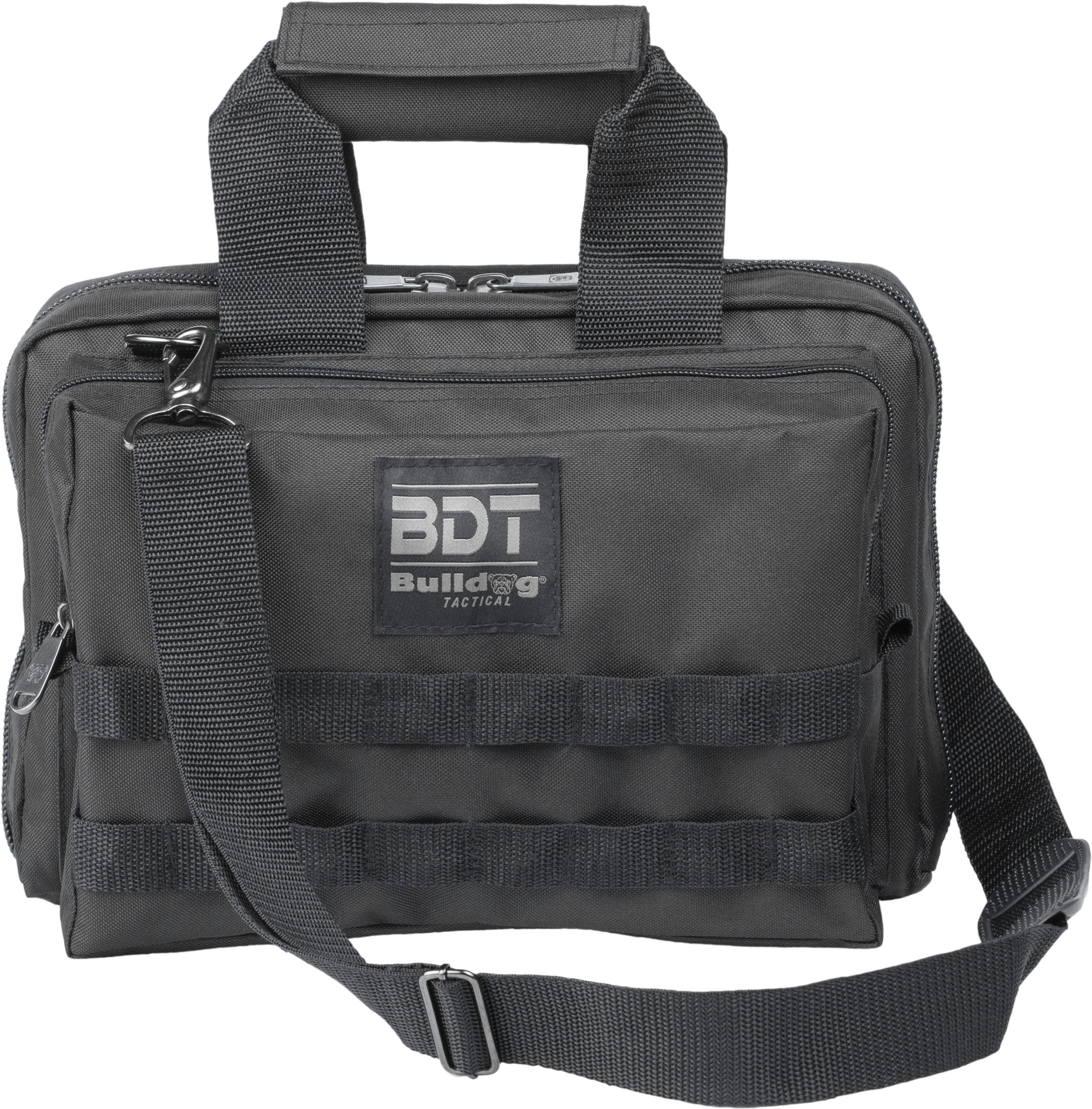 Deluxe 2 Pistol Range Bag w/ Strap & MOLLE – Bulldog Cases and Vaults