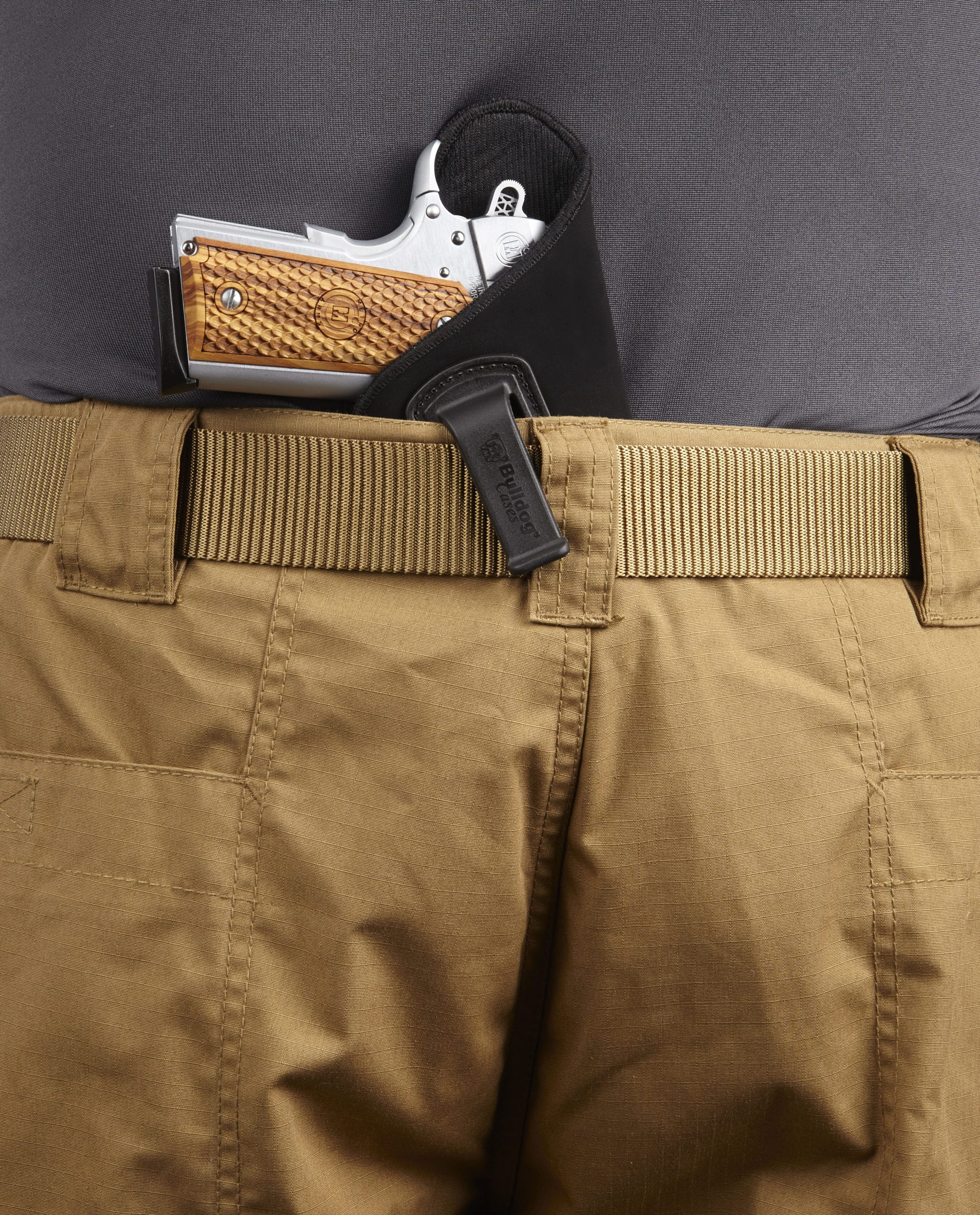 DELUXE - INSIDE PANTS HOLSTER w/ POLYMER CLIP – Bulldog Cases and Vaults